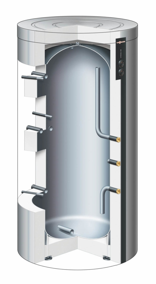 Ohřívač vody Vitocell 100-E, typ SVPA/SVPB - REACON